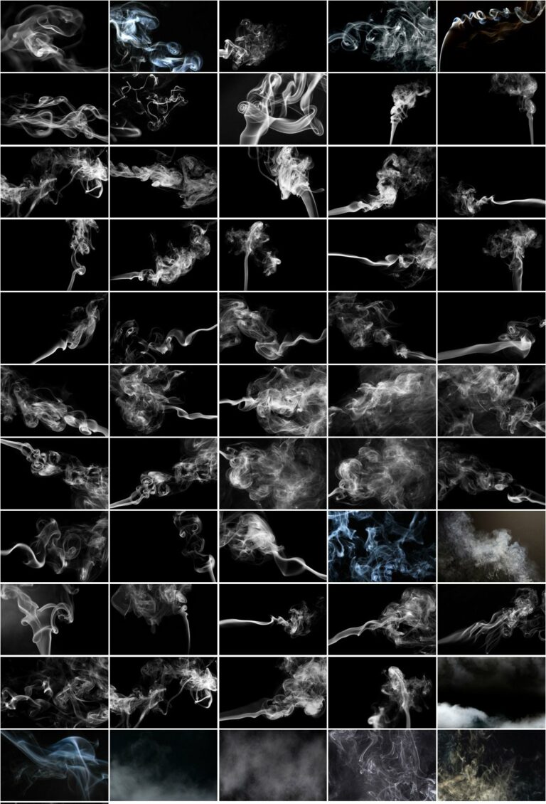 Realistic Smoke Overlays Photoshop – MasterBundles