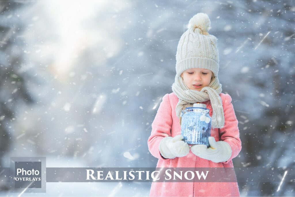 Realistic Snow Photo Overlays – MasterBundles