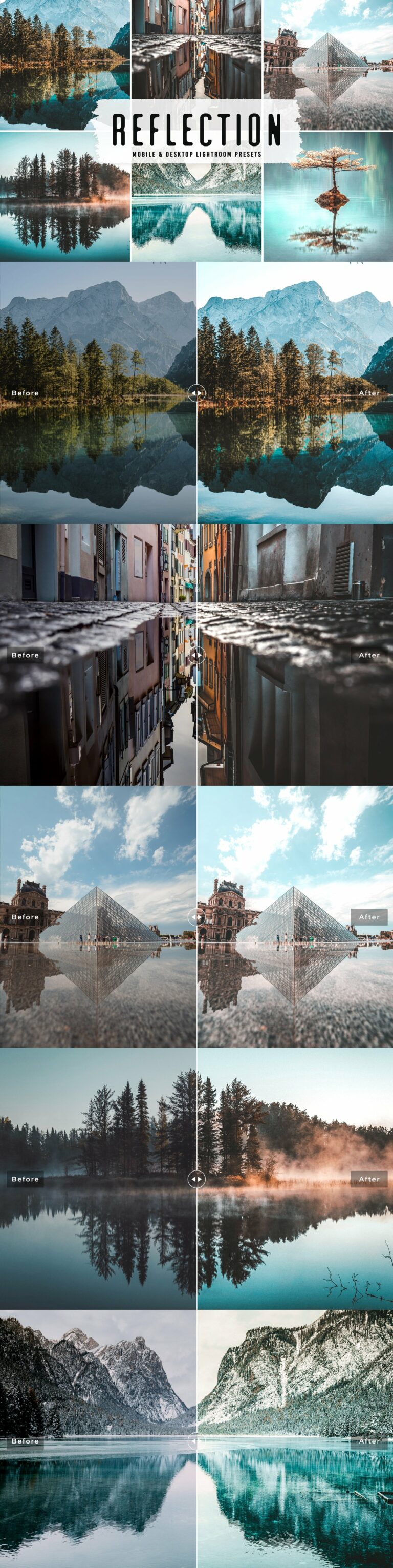 Reflection Pro Lightroom Presets – MasterBundles