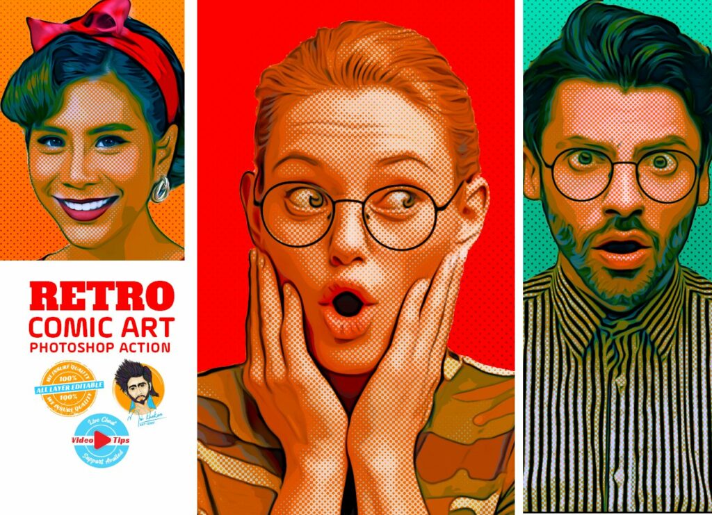 Retro Comic Art Effect – MasterBundles