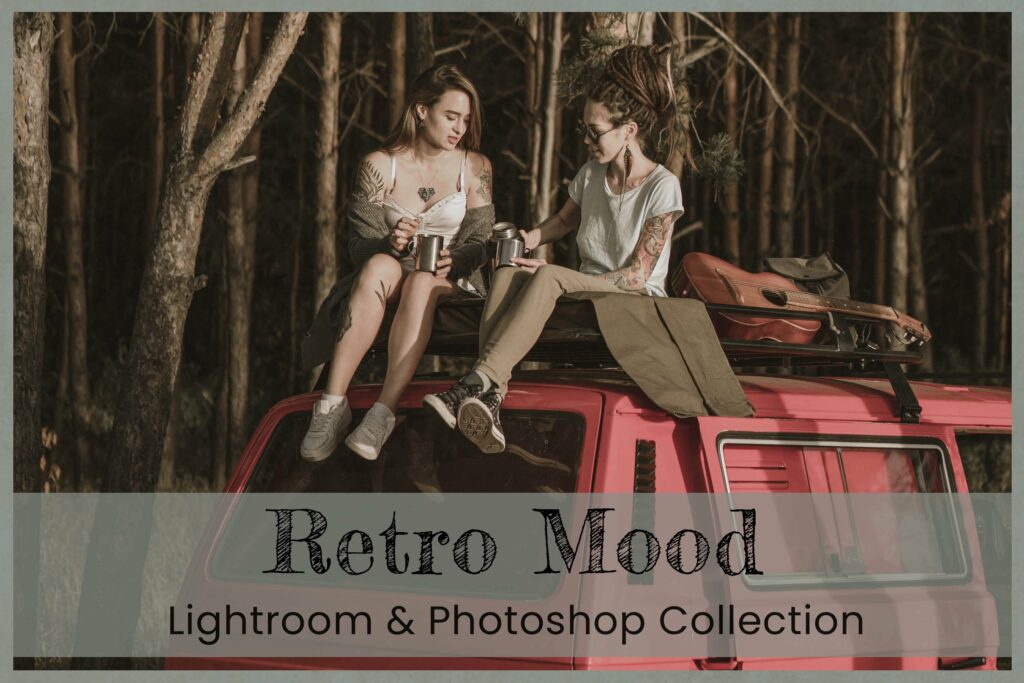 Retro Lightroom Photoshop Preset LUT – MasterBundles