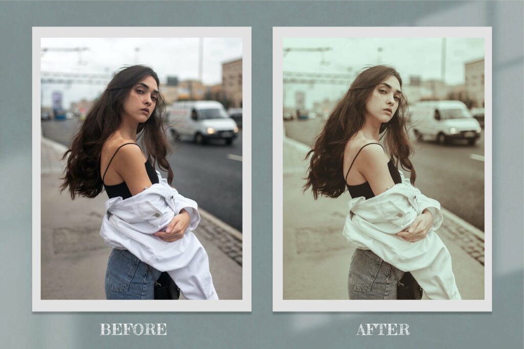 Retro Lightroom Photoshop Preset LUT – MasterBundles