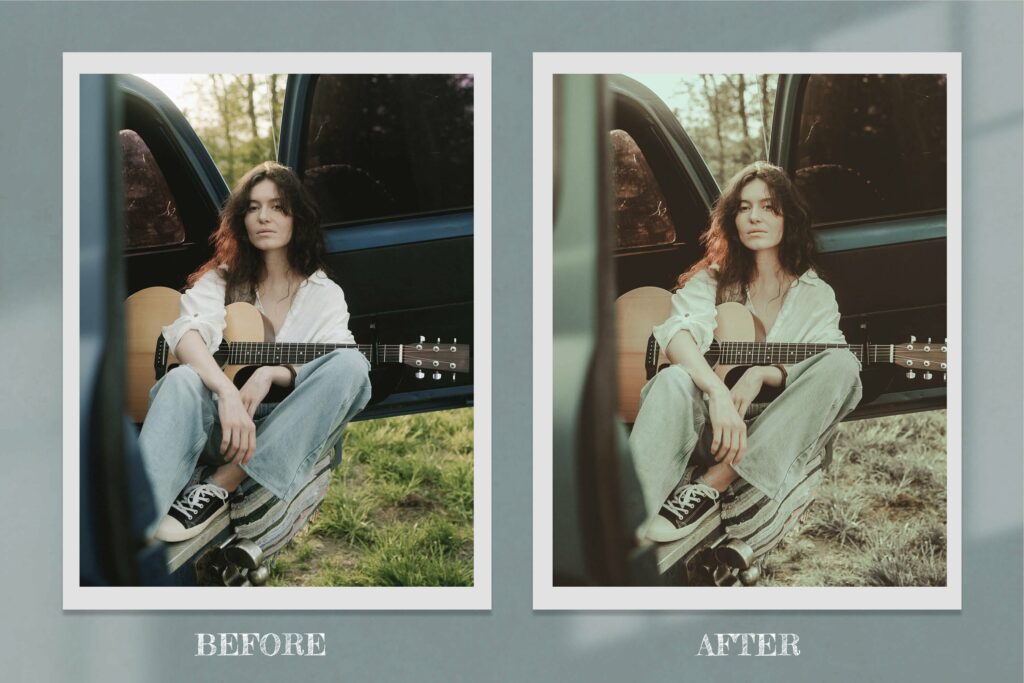 Retro Lightroom Photoshop Preset LUT – MasterBundles