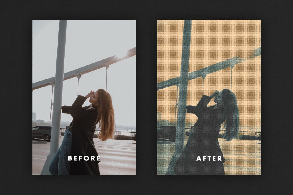 Retro Print Halftone Effect – MasterBundles