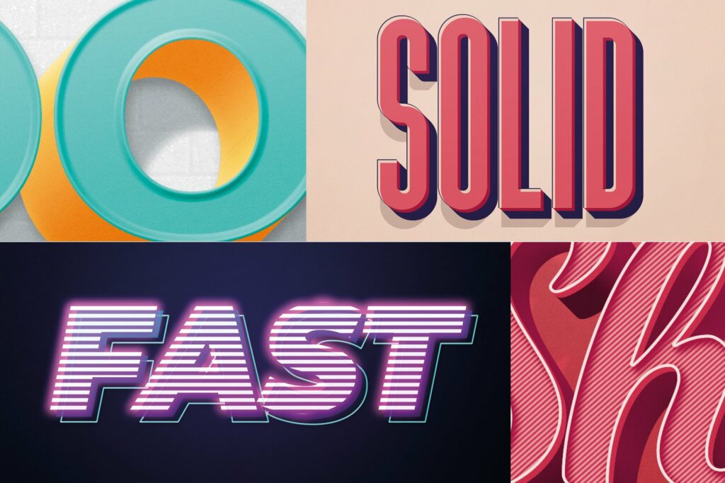 RETRO Text-Effects | Pack 02 – MasterBundles