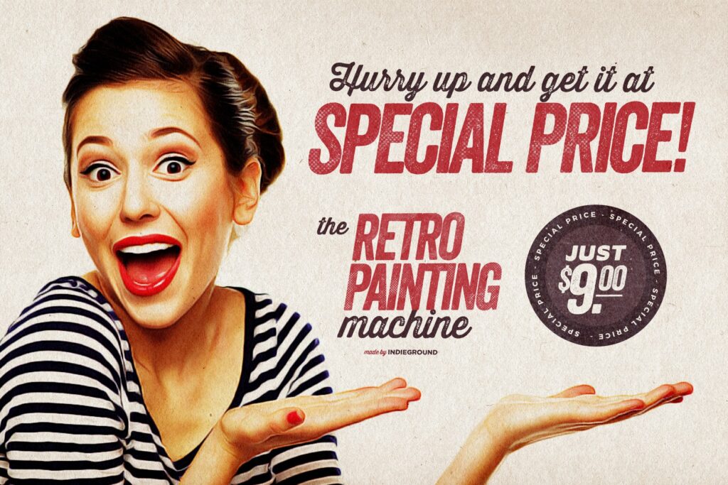 The Retro-Painting Machine – MasterBundles