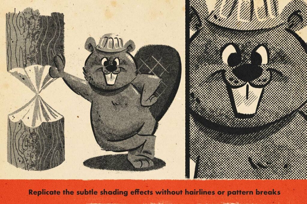 DupliTone Halftone Brushes Photoshop – MasterBundles