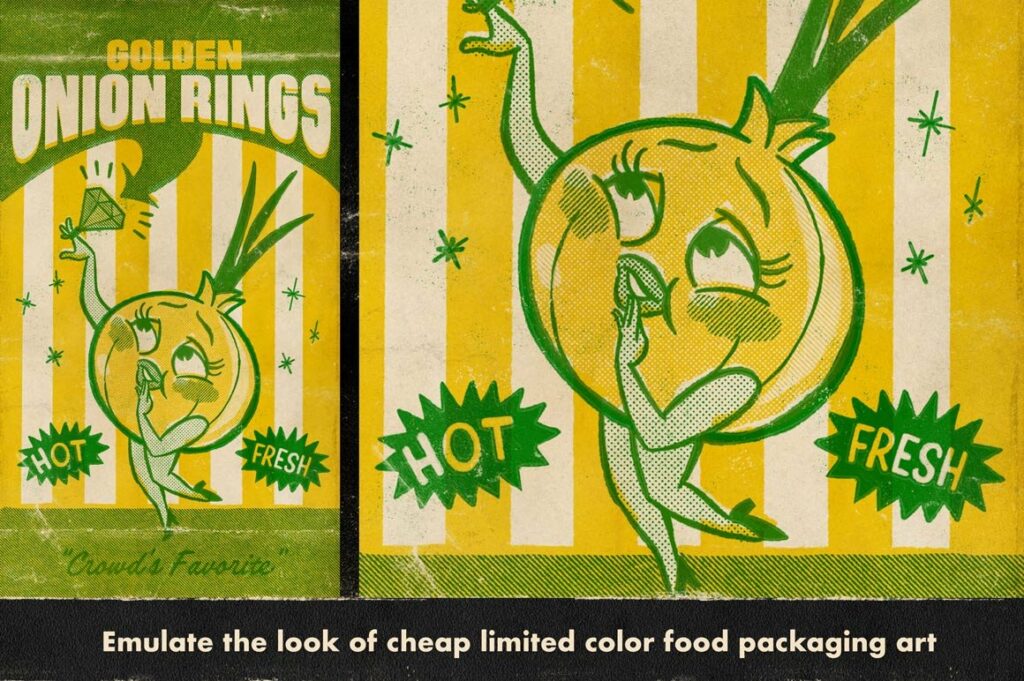 DupliTone Halftone Brushes Photoshop – MasterBundles