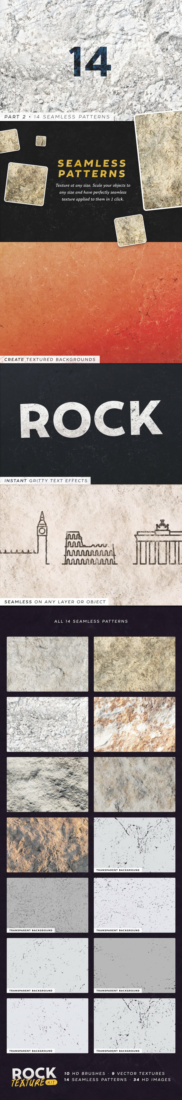 Rock Texture Kit - Seamless Textures – MasterBundles