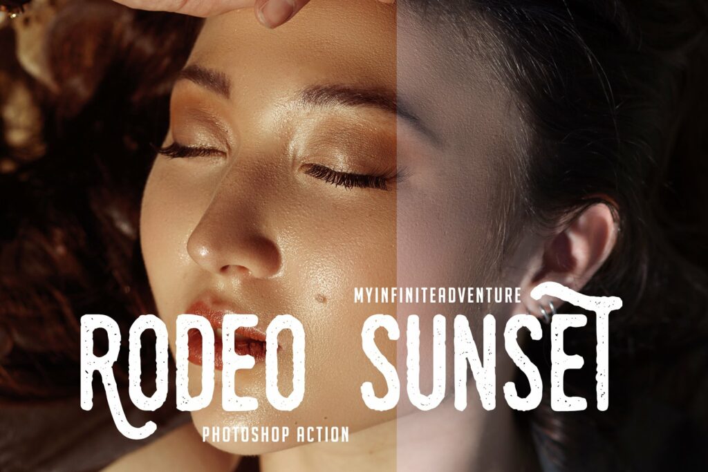 Rodeo Sunset Photoshop Action – MasterBundles