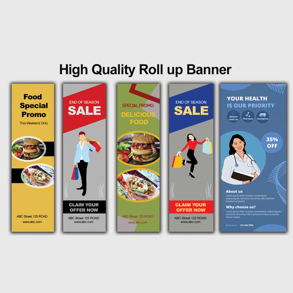 roll-up banner templates perfect for promoting your business ...