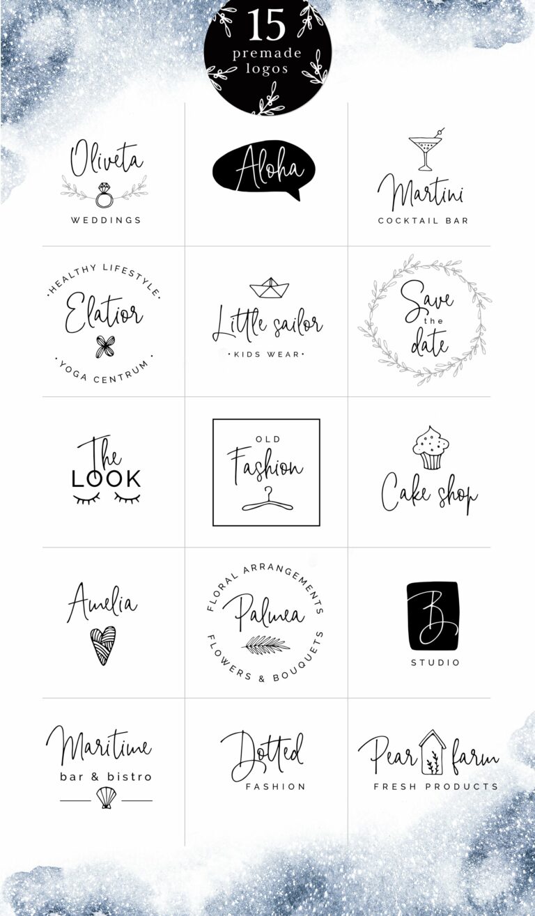 Bright Side script font & logos – MasterBundles