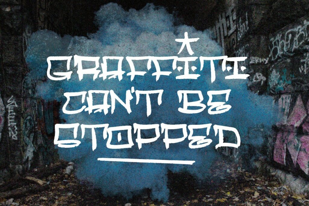 Graffiti Inspired Fonts | Mopkings – MasterBundles