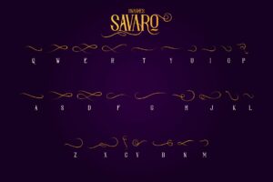 Savaro Typeface – MasterBundles