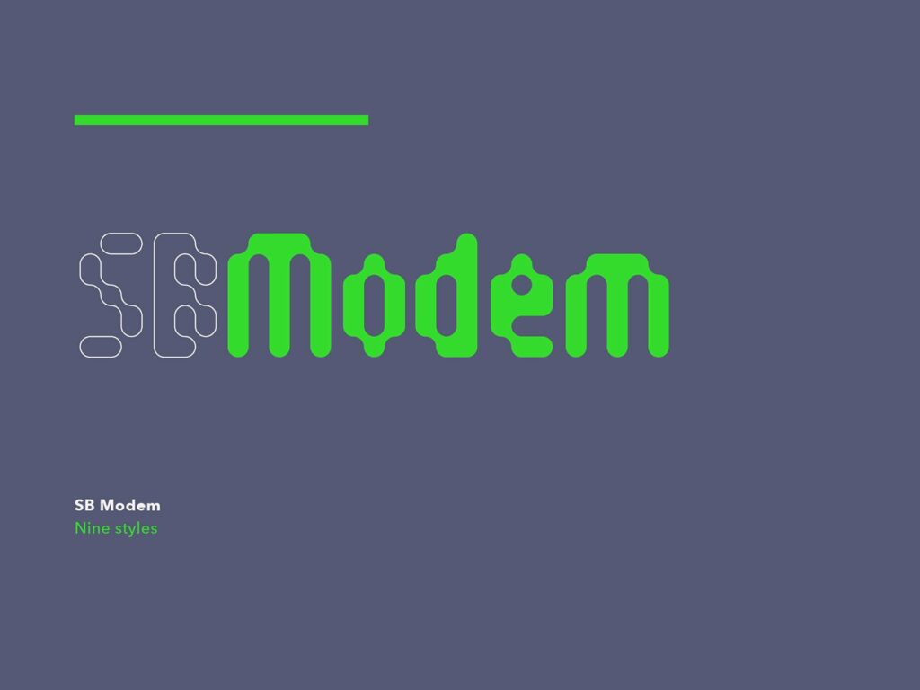 Modem Y2K Font (9 styles) – MasterBundles