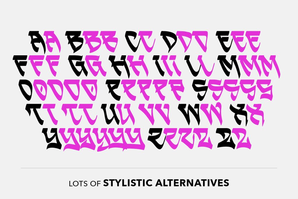 Warlock - Graffiti font – MasterBundles