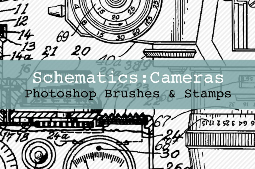 Schematics: Cameras PS Brushes – MasterBundles