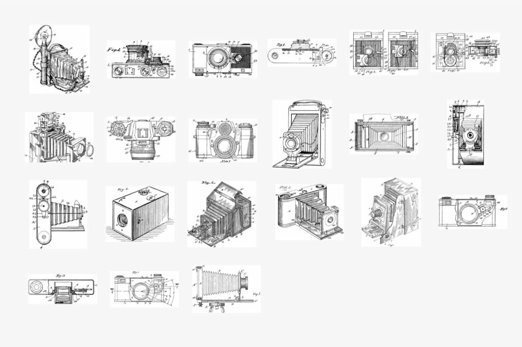 Schematics: Cameras PS Brushes – MasterBundles