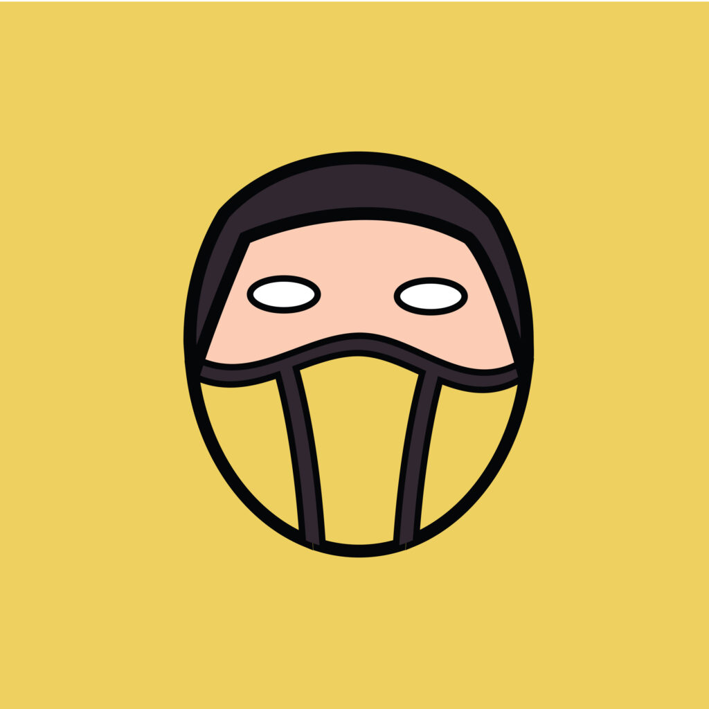 Mortal Kombat Scorpion Icon - MasterBundles
