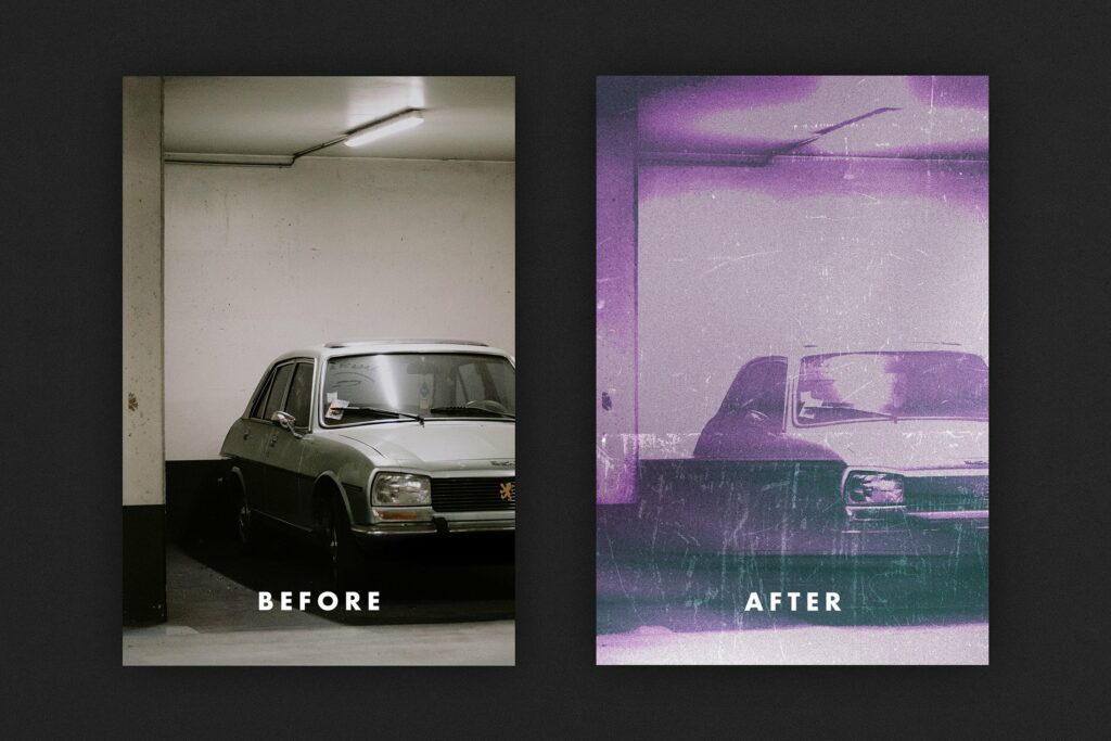 Scratched Photocopy Photo Effect – MasterBundles