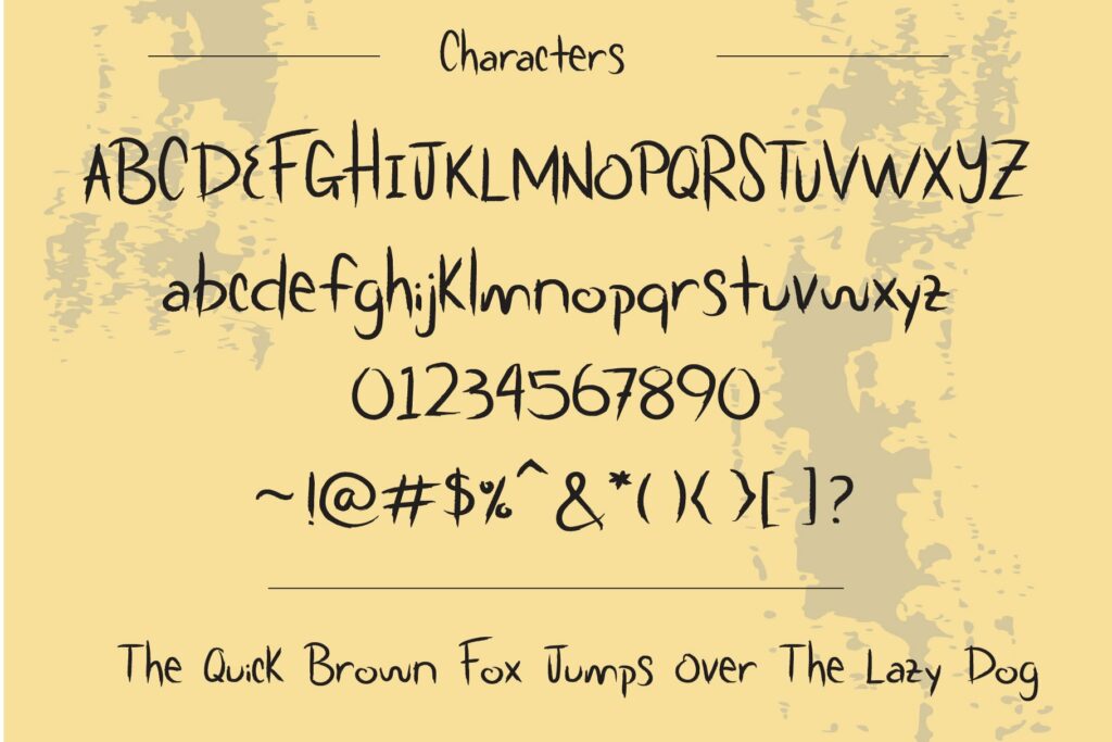 Scratchy Door Halloween Font – MasterBundles