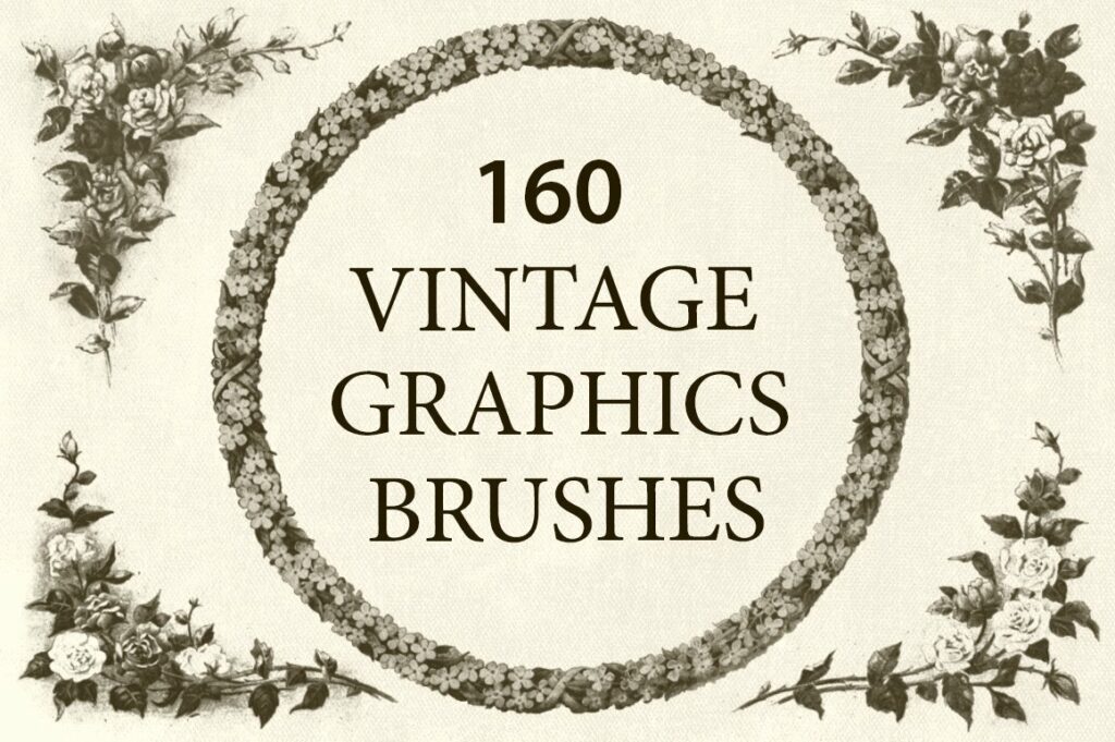 Vintage Graphics - Brushes – MasterBundles
