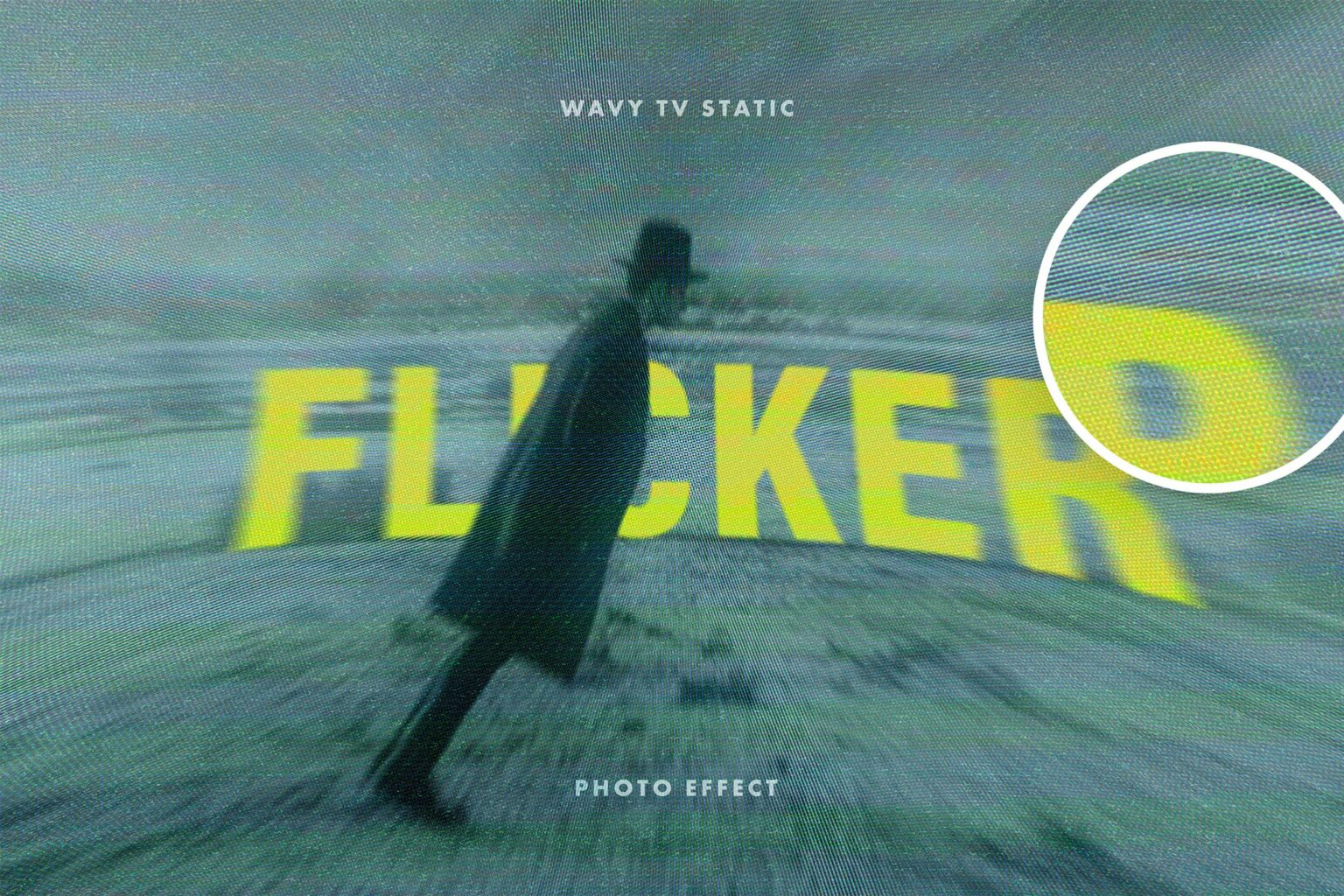 Screen Flicker Photo Effect – MasterBundles