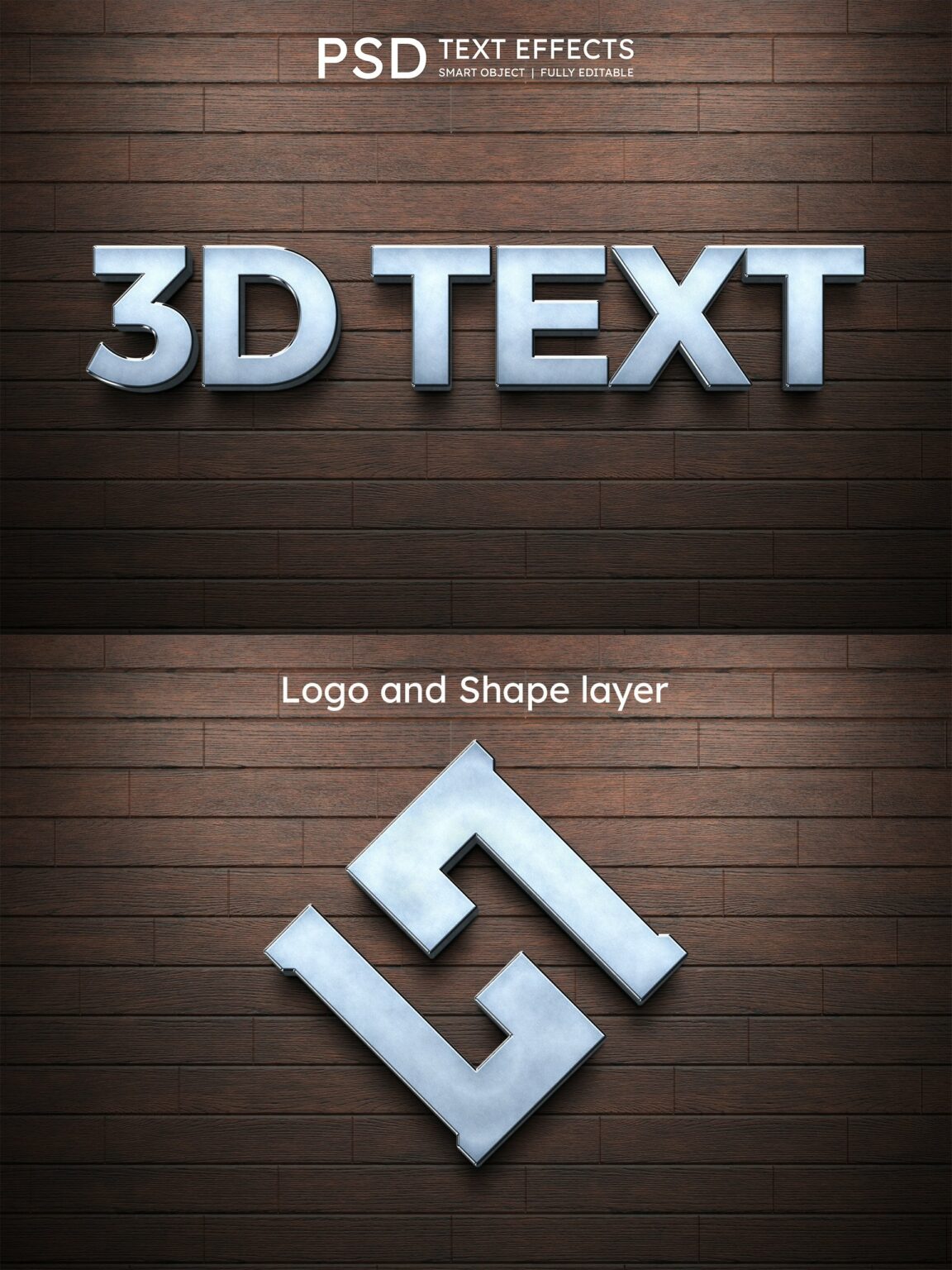 3D Text Effect Style – MasterBundles