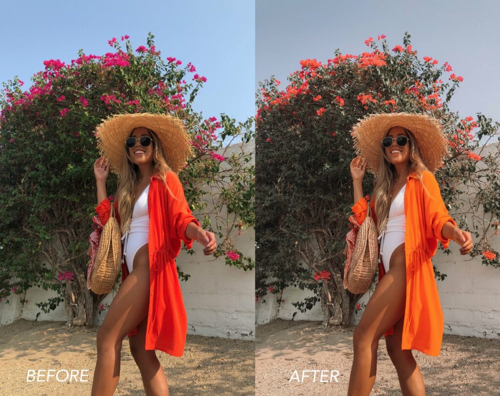 Vintage Glow Lightroom Mobile preset – MasterBundles