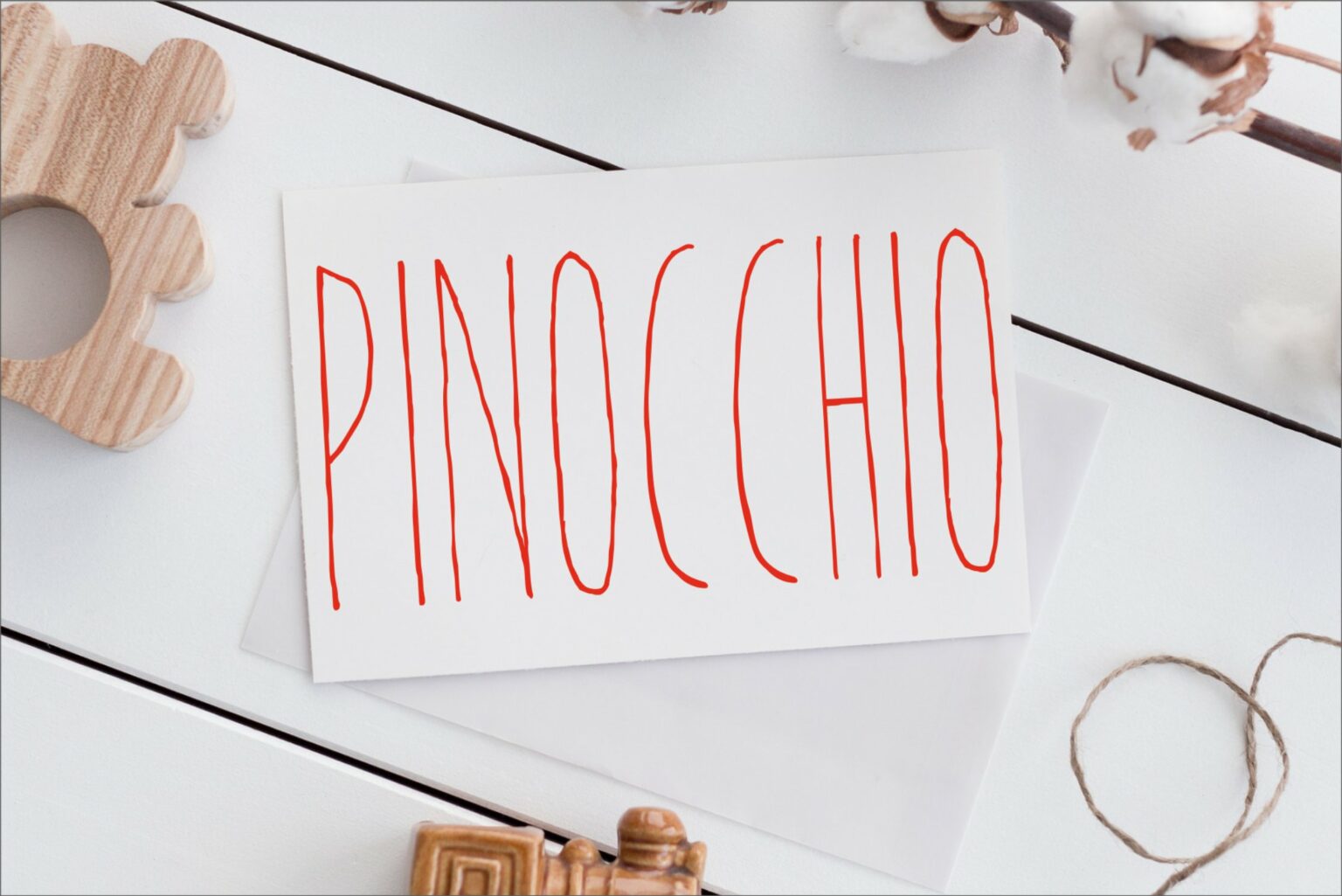 Pinocchio Font – MasterBundles