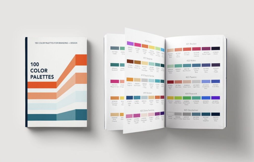100 Color Palettes for Branding – MasterBundles