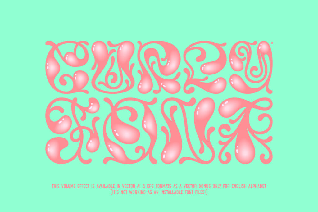 Chewing Gum - Font and Vector Bonus! - MasterBundles