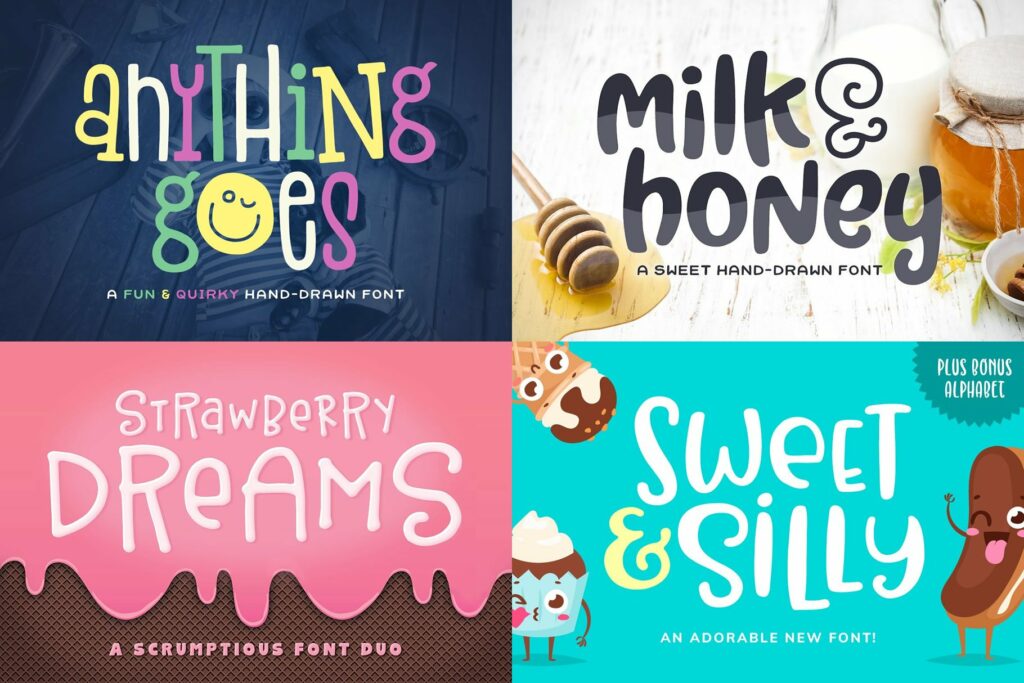 Sweet Tooth Font Bundle – MasterBundles