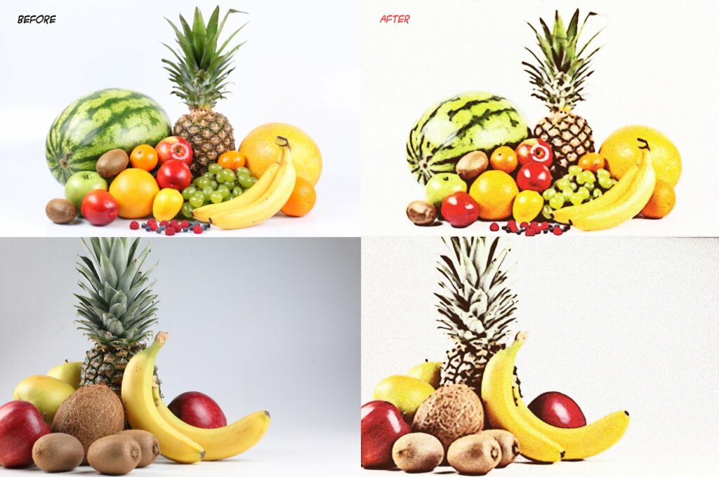 50s Painting Effect Photoshop Action – MasterBundles