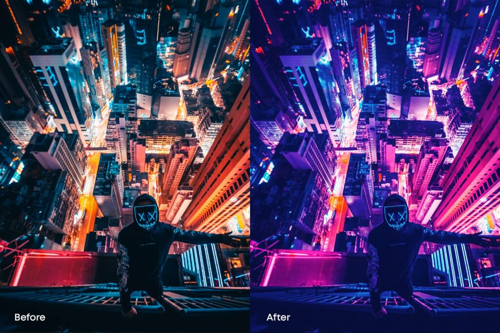 Cyberpunk Photoshop Effect – MasterBundles
