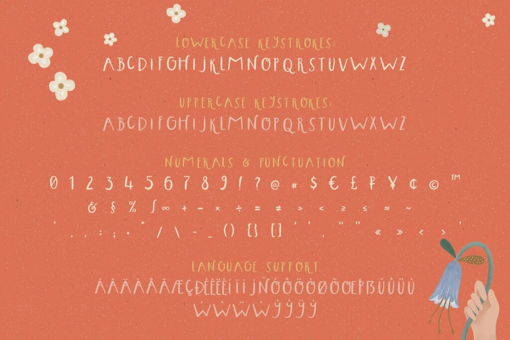 A Secret Garden font – MasterBundles