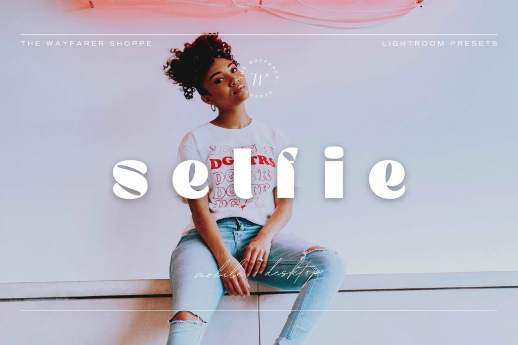 5 Selfie Lightroom Presets – MasterBundles