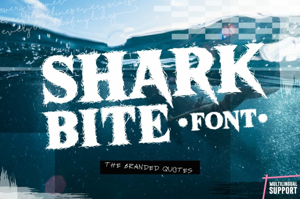 Sharkbite Font – MasterBundles