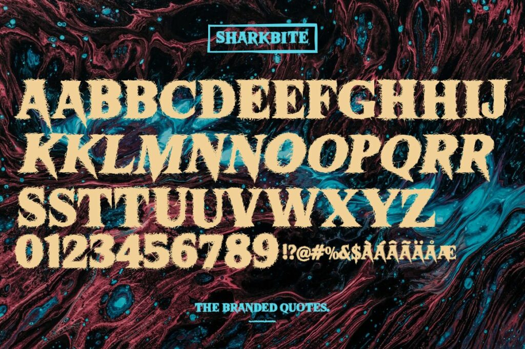Sharkbite Font – MasterBundles