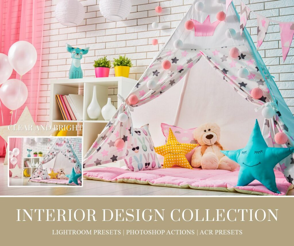 Interior Design Lightroom presets – MasterBundles