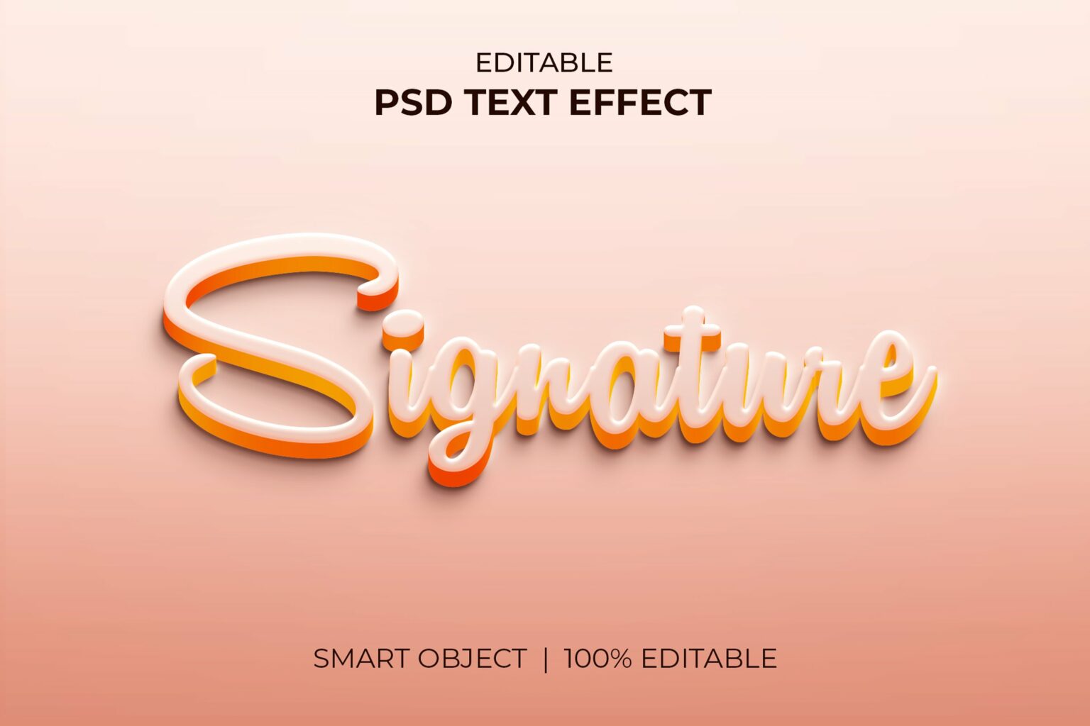 Editable 3d Text effect PSD Bundle – MasterBundles