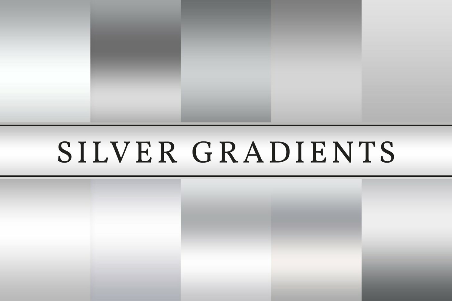 Silver Gradients – MasterBundles
