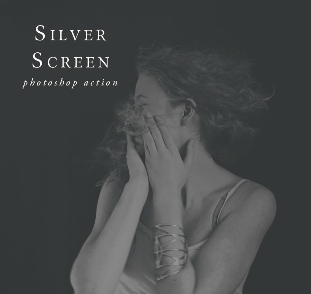 Silver Screen Photoshop Action – MasterBundles