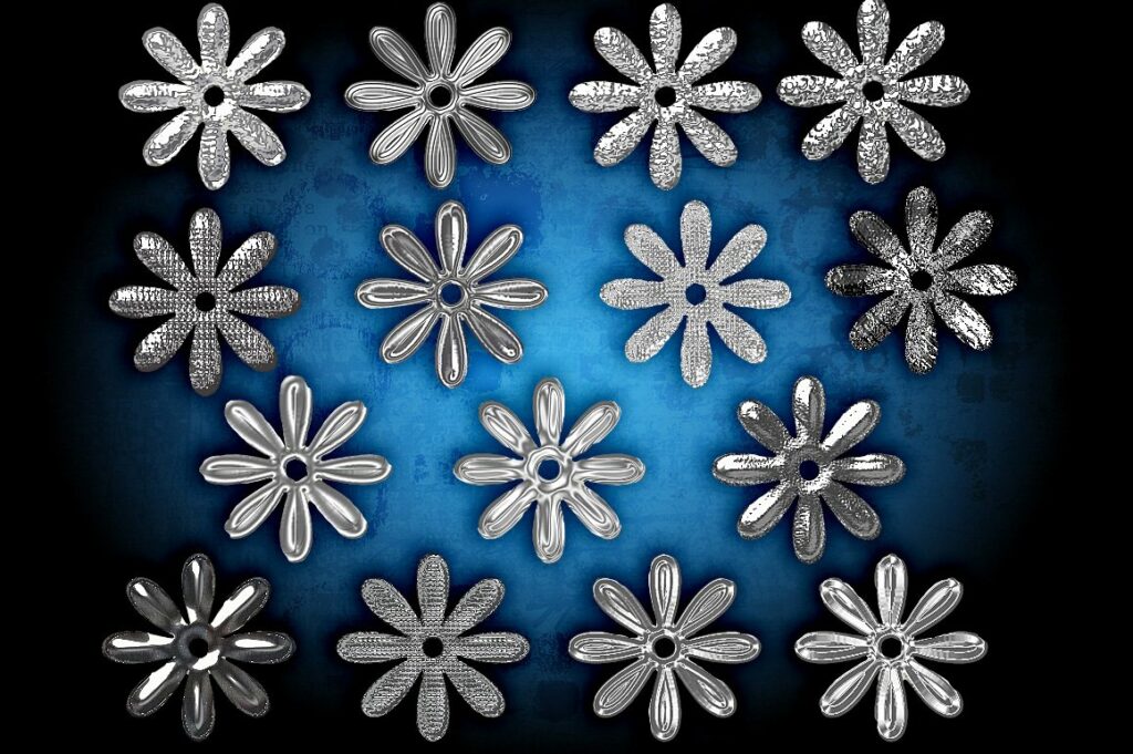 Silver Photoshop Layer Styles – MasterBundles