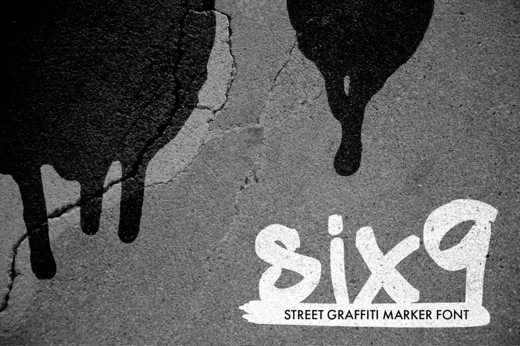 Six9 Graffiti Urban Tag Marker Font – MasterBundles