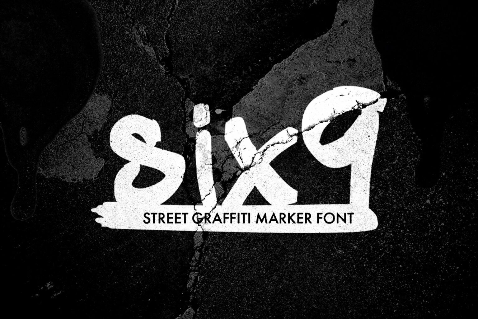 Six9 Graffiti Urban Tag Marker Font – MasterBundles