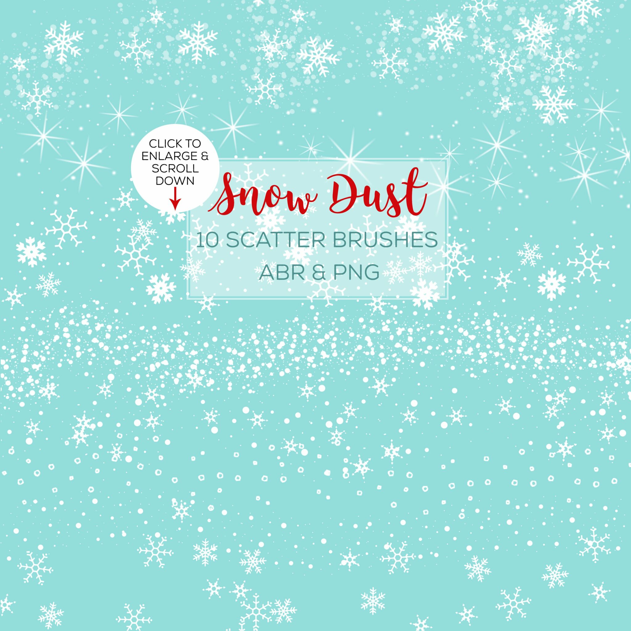 Snow Dust Scatter Brushes – MasterBundles