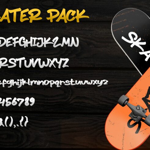 Skater Pack | Graffiti Font – MasterBundles