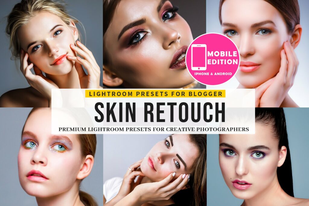 Skin Retouch Lightroom Presets – MasterBundles
