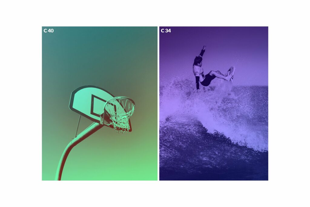 50 Gradient Duotone Effects – MasterBundles